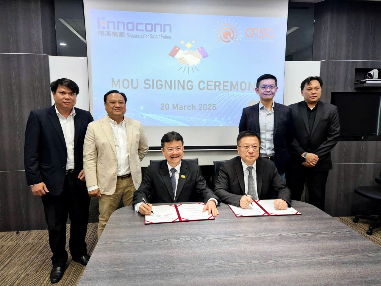 Ennoconn and QTSC signed a strategic cooperation agreement to develop smart green cities, aiming ...